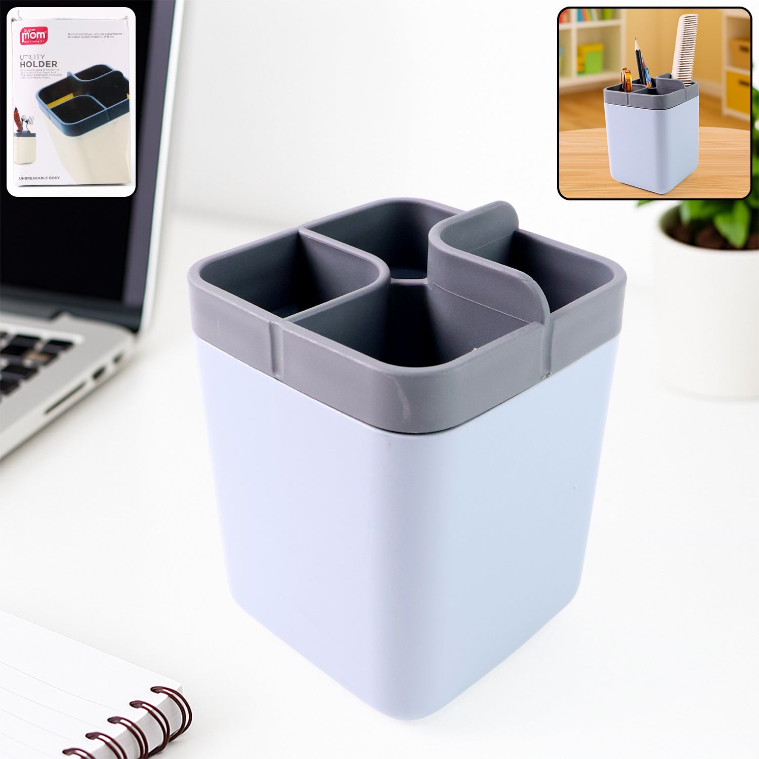 Multi-compartment Desk Organizer Utility Holder (1 Pc) – Naneevi World